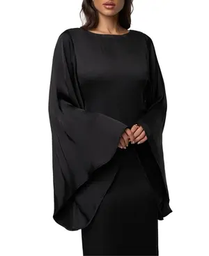 JLUXLABEL Soft Current Maxi Dress - Black