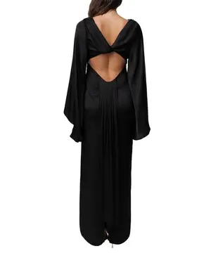 JLUXLABEL Soft Current Maxi Dress - Black