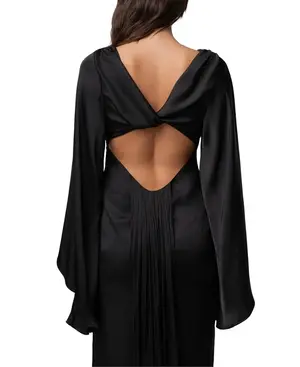 JLUXLABEL Soft Current Maxi Dress - Black
