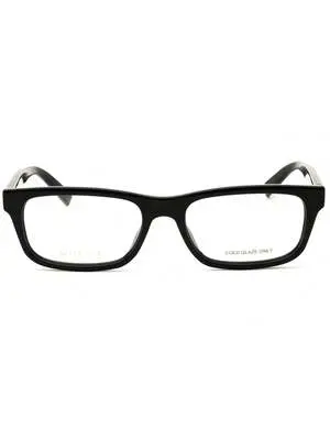 Gucci Rectangular Injected Propionate Eyeglasses