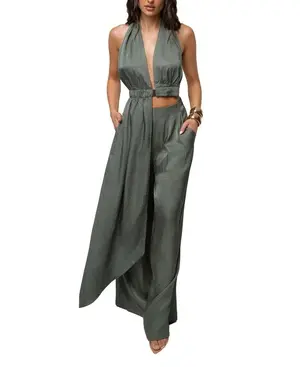 JLUXLABEL Sundown Open Back Top