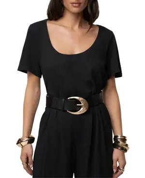 JLUXLABEL At Ease Scoop Top