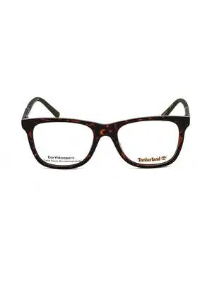 Timberland Eyeglasses - Dark Havana / Clear Demo Lens