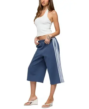 EDIKTED Uma Stripey Bermuda Shorts