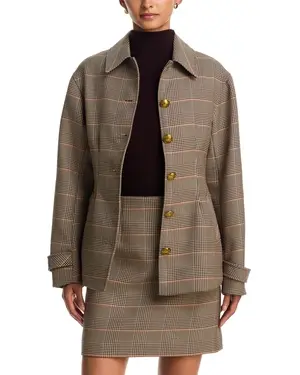 Veronica Beard Severine Jacket - Khaki Multi