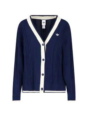 Adidas Ribbed Knit Cardigan