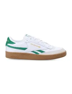REEBOK Club C Revenge Vintage Leather & Suede Sneakers - Verde