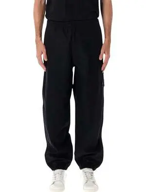 Stone Island Wool Blend Cargo Jogger Trousers