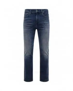 BOSS BLACK Slim Fit Jeans - Bright Blue