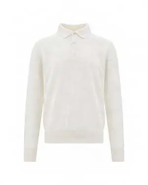 BOSS BLACK Long-sleeve Knit Polo Sweater