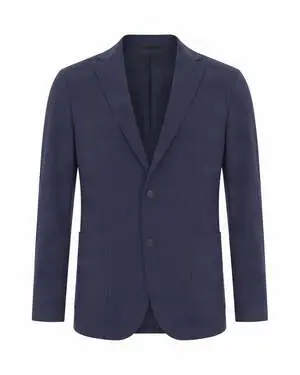 BOSS BLACK Tailored Two-button Blazer - Dark Blue