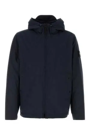 Stone Island Stretch Polyester Hooded Jacket