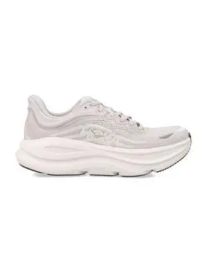 Hoka One One Bondi Road Running And Everyday Cushioning Sneakers - River Rock Grey / Alabaster