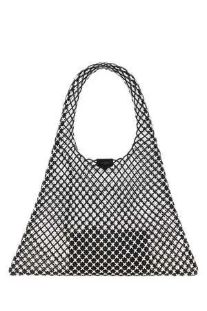 Alaïa Two-tone Mesh Shopper Handbag