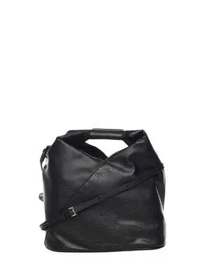 MAISON MARGIELA Leather Handbag With Embossed Logo