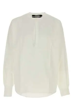 Jacquemus Diamond Pattern Knit Shirt