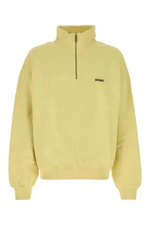 Jacquemus Jacquard-trim Sweatshirt With Grosgrain Finish