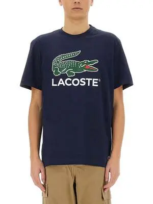 Lacoste Regular Fit Cotton T-shirt - Blue