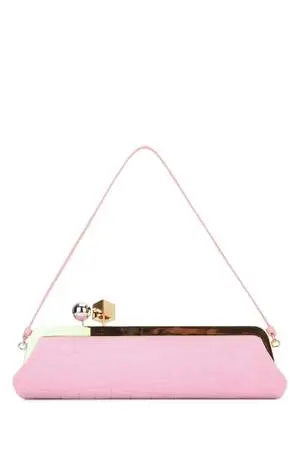 Jacquemus The Pochette Salon Shoulder Pouch - Lightpink