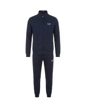 EA7 S Zip-up Track Jacket And Jogger Set - Armani Blue