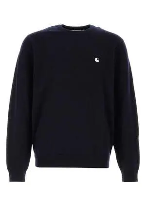 Carhartt Work In Progress Wool Blend Madison Sweater - Blue