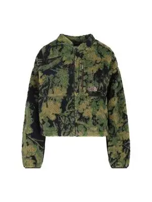 The North Face Printed Fleece Zip-up Jacket