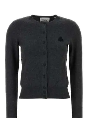 Isabel Marant Étoile Mona Cotton-blend Cardigan In Soft Knit