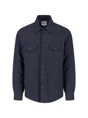 Aspesi Button-front Overshirt With Chest Pockets