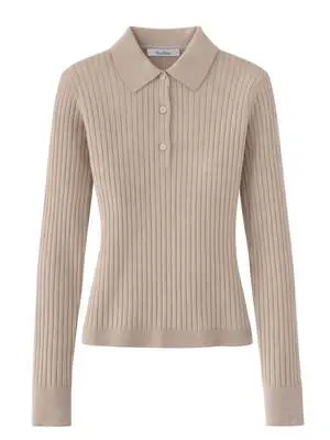 Max Mara Cashmere Silk Polo Shirt