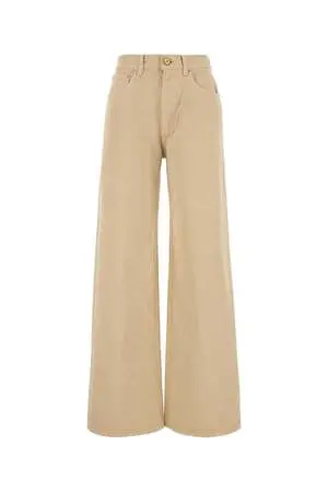 BLAZE Nariida Wide-leg Denim Jeans - Beige O Tan