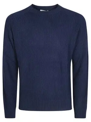 Altea Wool Crewneck Sweater - Blu