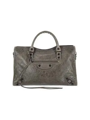 Balenciaga Medium Leather Tote Bag