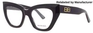 Balenciaga Bb0238o Acetate Eyeglasses 50-19-140 - 006 - Violet / Demo