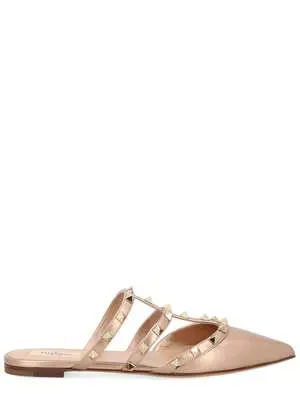 Valentino Garavani Studded Pointed-toe Flat Mule