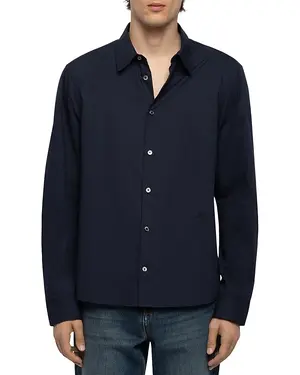 Zadig&Voltaire Sid Cotton Shirt - Encre