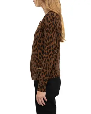 Zadig&Voltaire Missya Printed Wool & Cashmere Cardigan