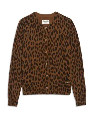 Zadig&Voltaire Missya Printed Wool & Cashmere Cardigan