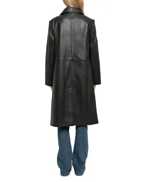 Zadig&Voltaire Mentlyr Leather Coat