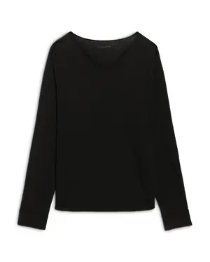 Zadig&Voltaire Monastir Cotton Loose Crewneck Logo Sweater