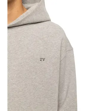Zadig&Voltaire Sweelo Cotton Blend Logo Hoodie
