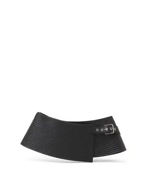 LANVIN Wide Leather Belt