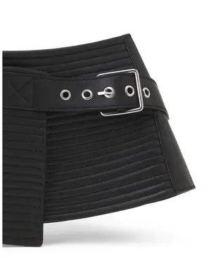 LANVIN Wide Leather Belt
