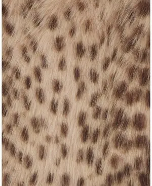 LANVIN Faux Fur Scarf