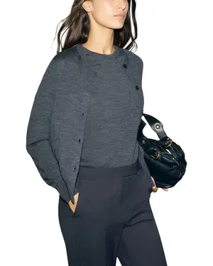 Gerard Darel Rene Merino Wool Cardigan