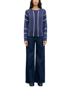 Gerard Darel Gerard Durel Ricki Cashmere Striped Sweater