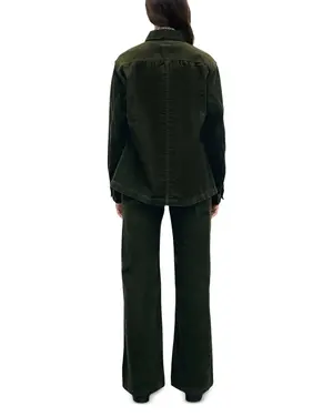 Gerard Darel Jena Cotton Stretch Corduroy Shirt