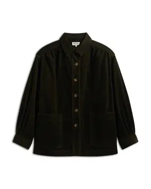 Gerard Darel Jena Cotton Stretch Corduroy Shirt