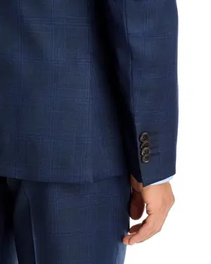 Paul Smith Wool Soho Fit Tonal Plaid Suit