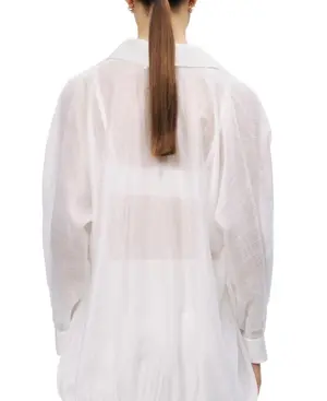 NOCTURNE Tie-detail Shirt