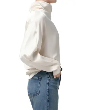 Citizens Of Humanity Ilaria Draped Long Sleeve Top